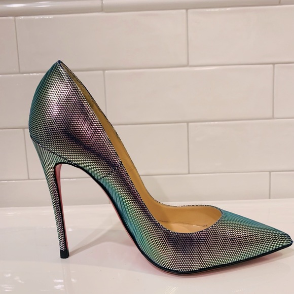 Christian Louboutin | Shoes | Christian Louboutin Multicolor Python ...